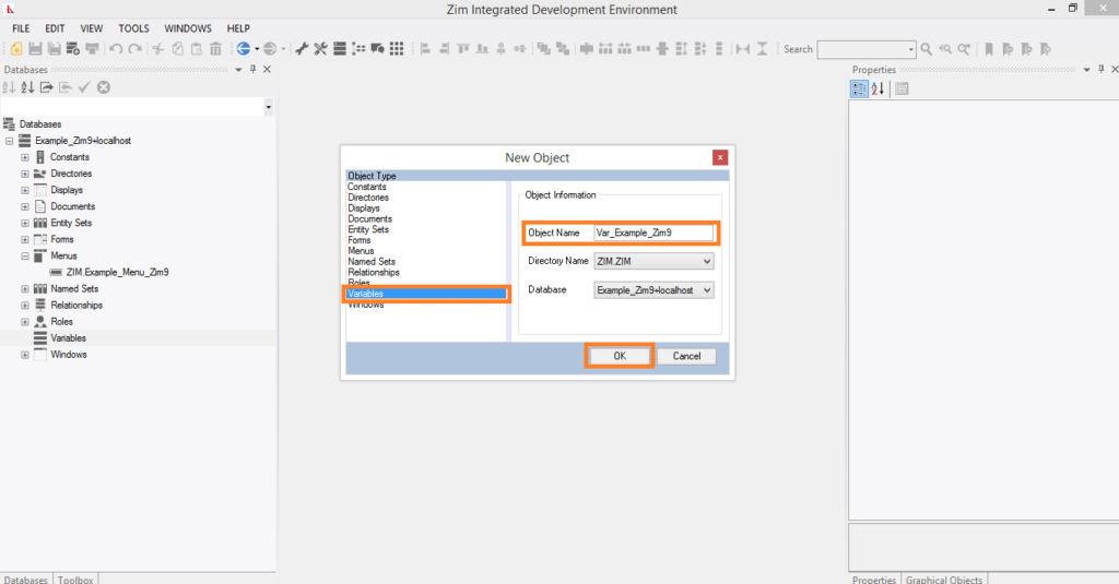 Variables – 4GL APPLICATION FRAMEWORK